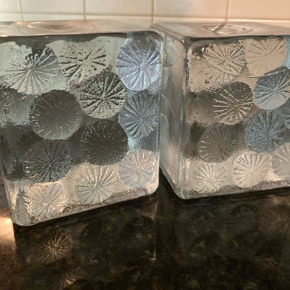 BLENKO | Other | Blenko Solid Glass Bookends Heavy Christmas Gift ...
